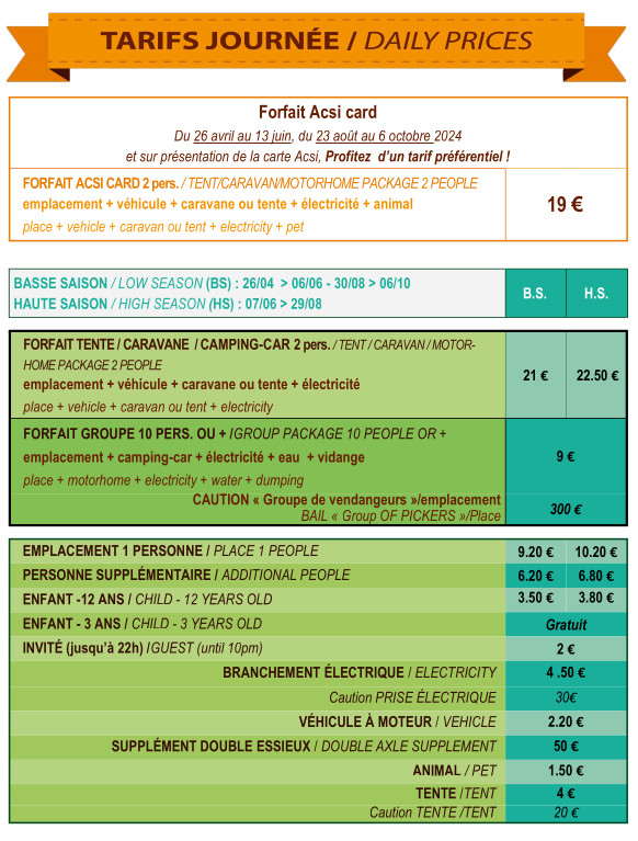 Camping de la Plage | Camping de la Plage de Seurre